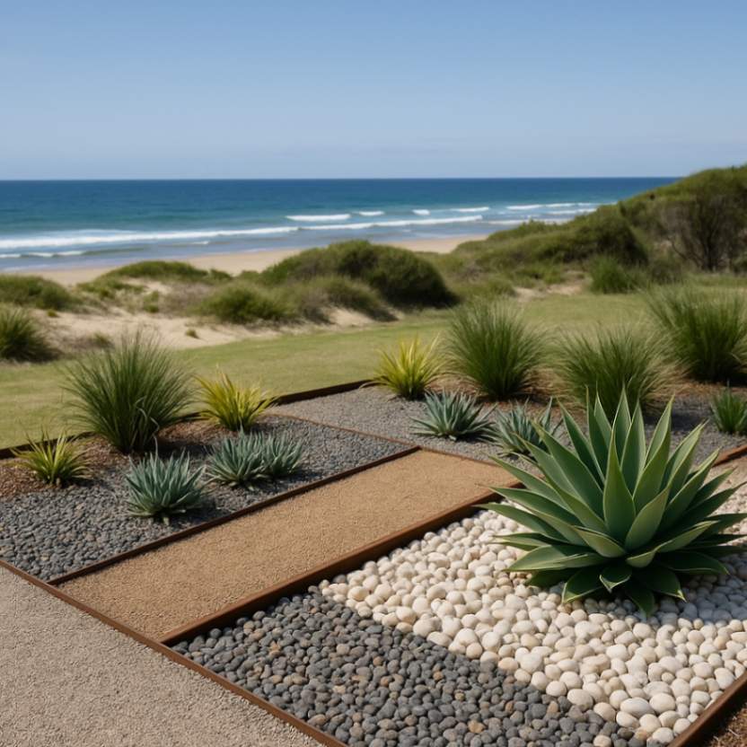 Landscaping aggregates: what suits Mid-North Coast beaches